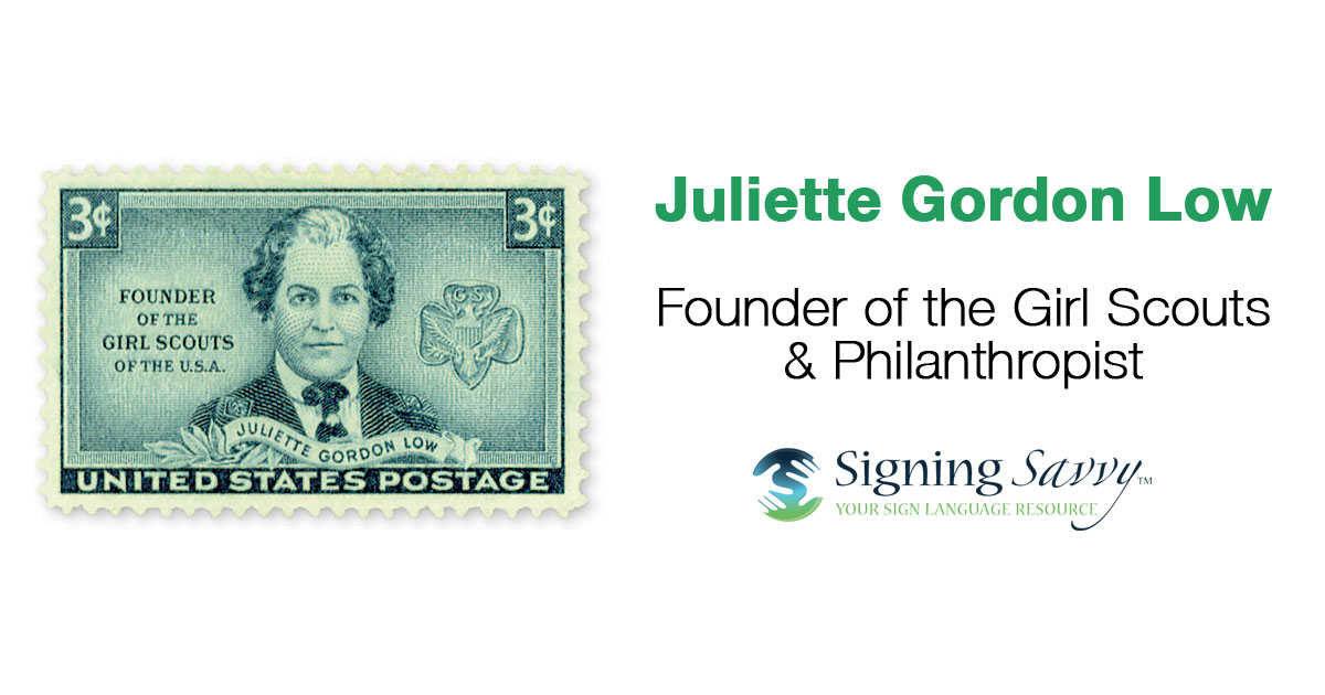 Juliette Gordon Low Wedding